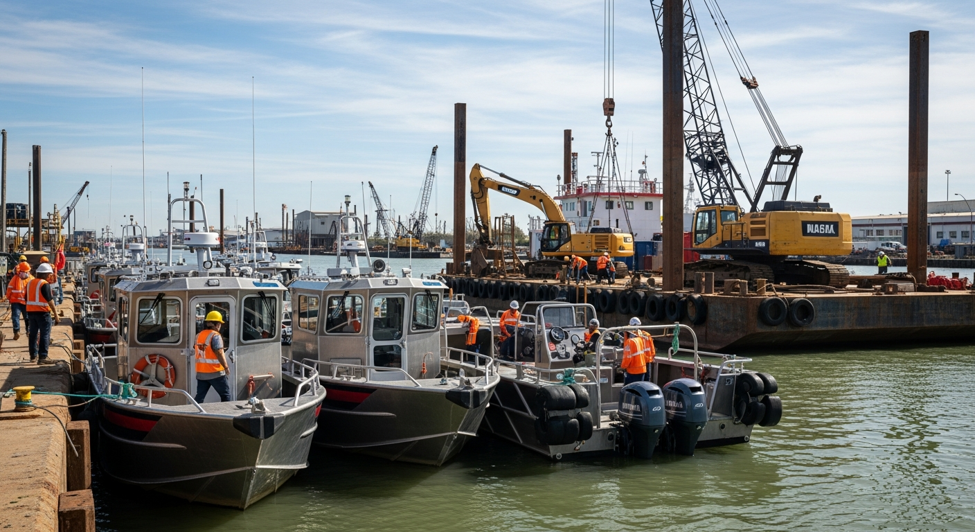 Workboat Rentals Nationwide | Truckable Aluminum Workboats for Marine ...